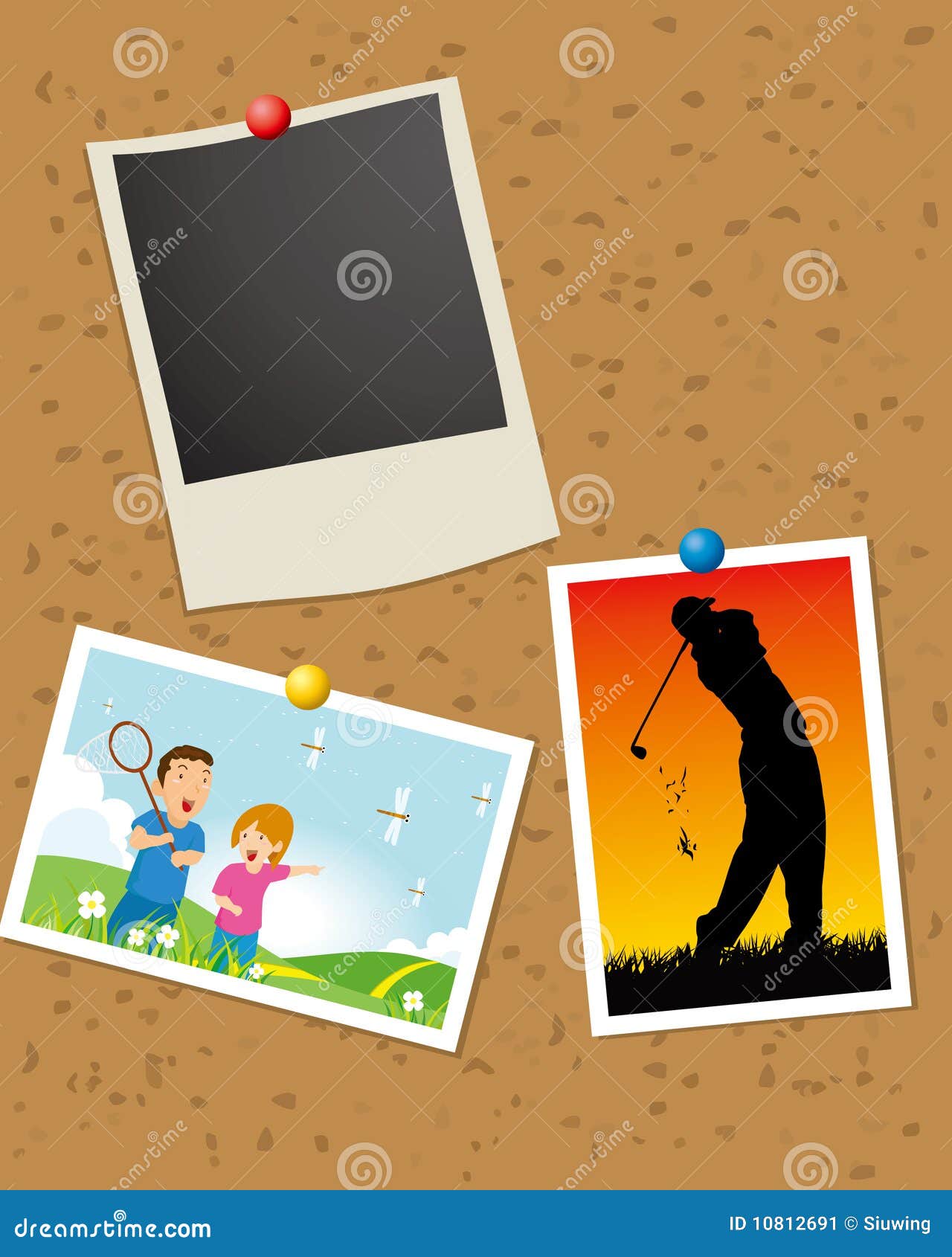 Vector photo display stock vector. Illustration of glass - 10812691