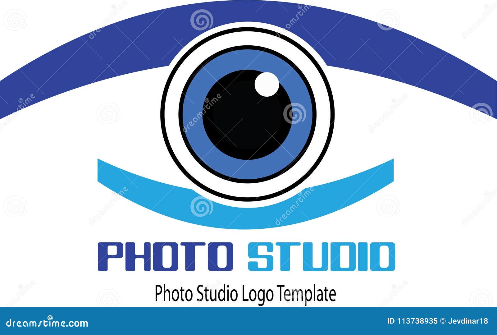 Vector photo studio stock illustration. Illustration of photographic ...