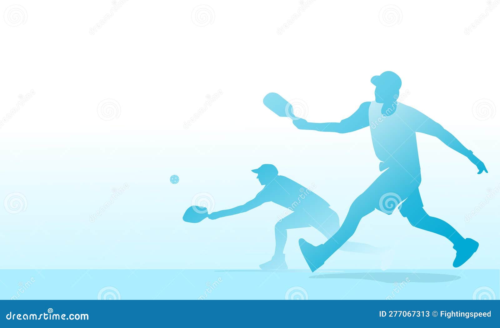 Vector Pickleball Background for Any Graphic Purpose Stock Vector ...