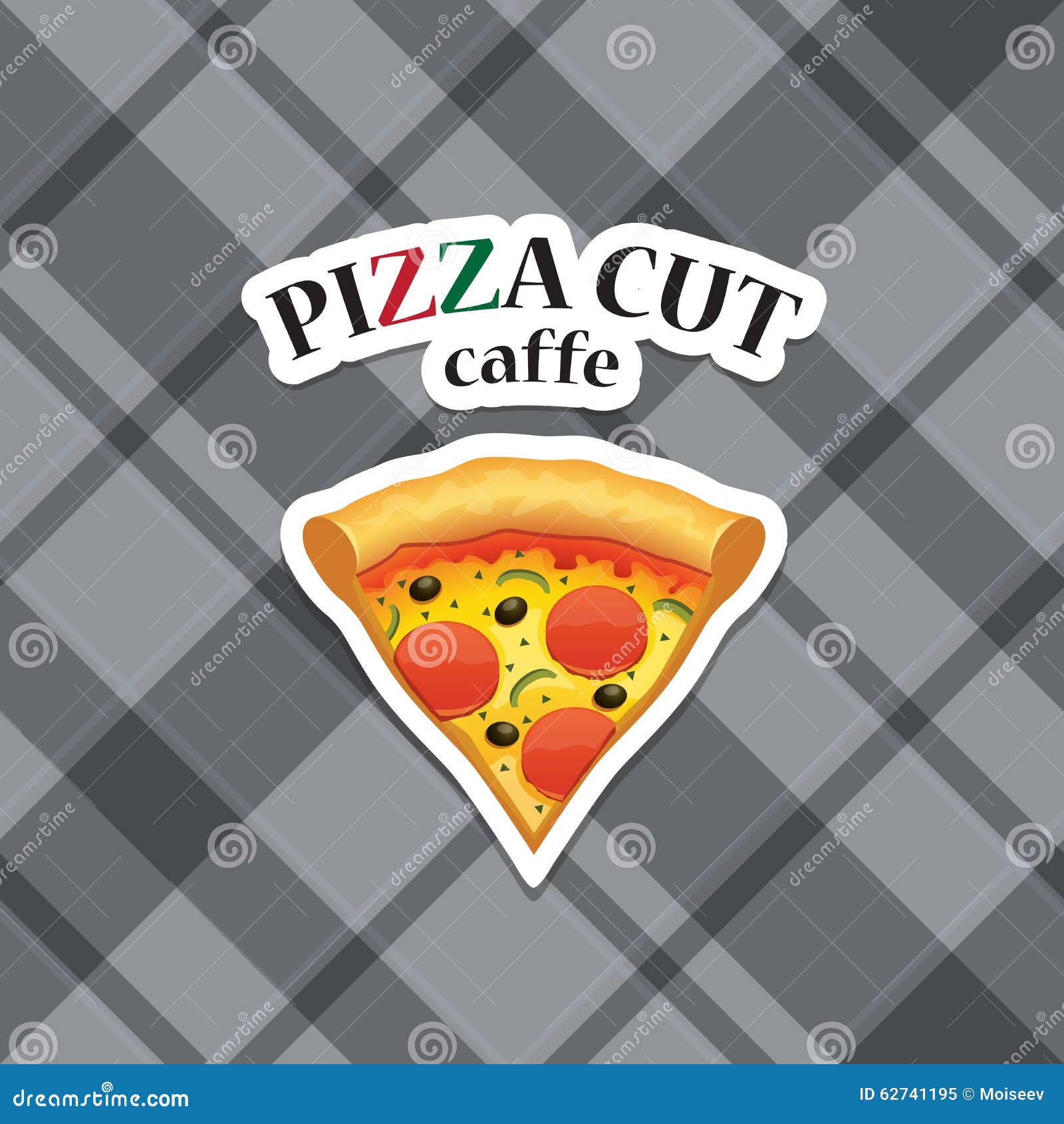 Vector Piece of Pizza Realistic Icon Stock Vector - Illustration of ...