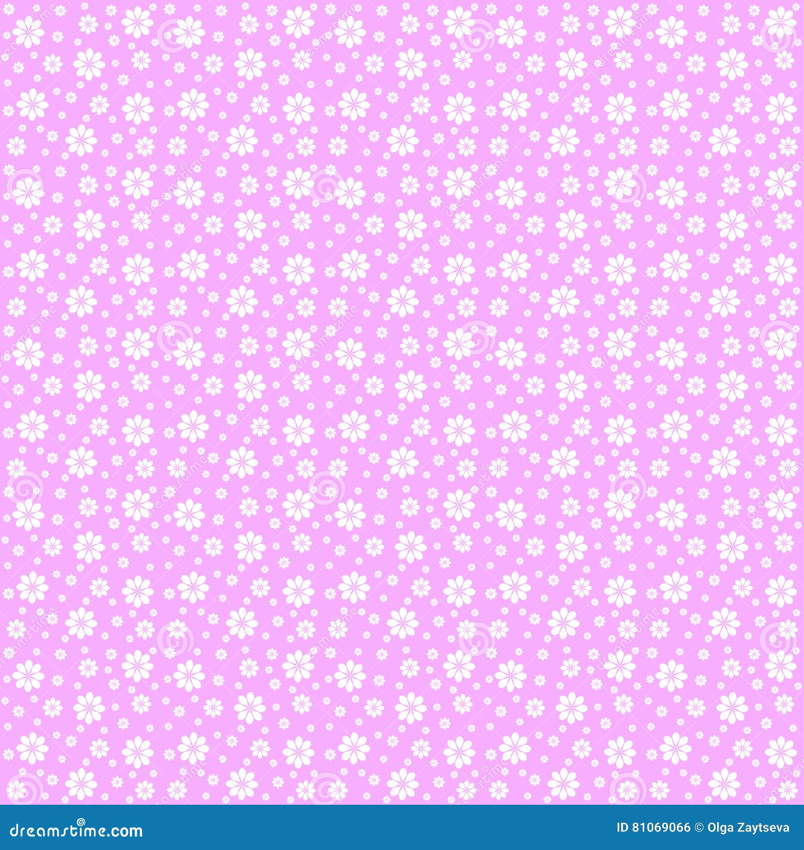 Vector Pink Floral Texture Pattern. Stock Illustration - Illustration ...