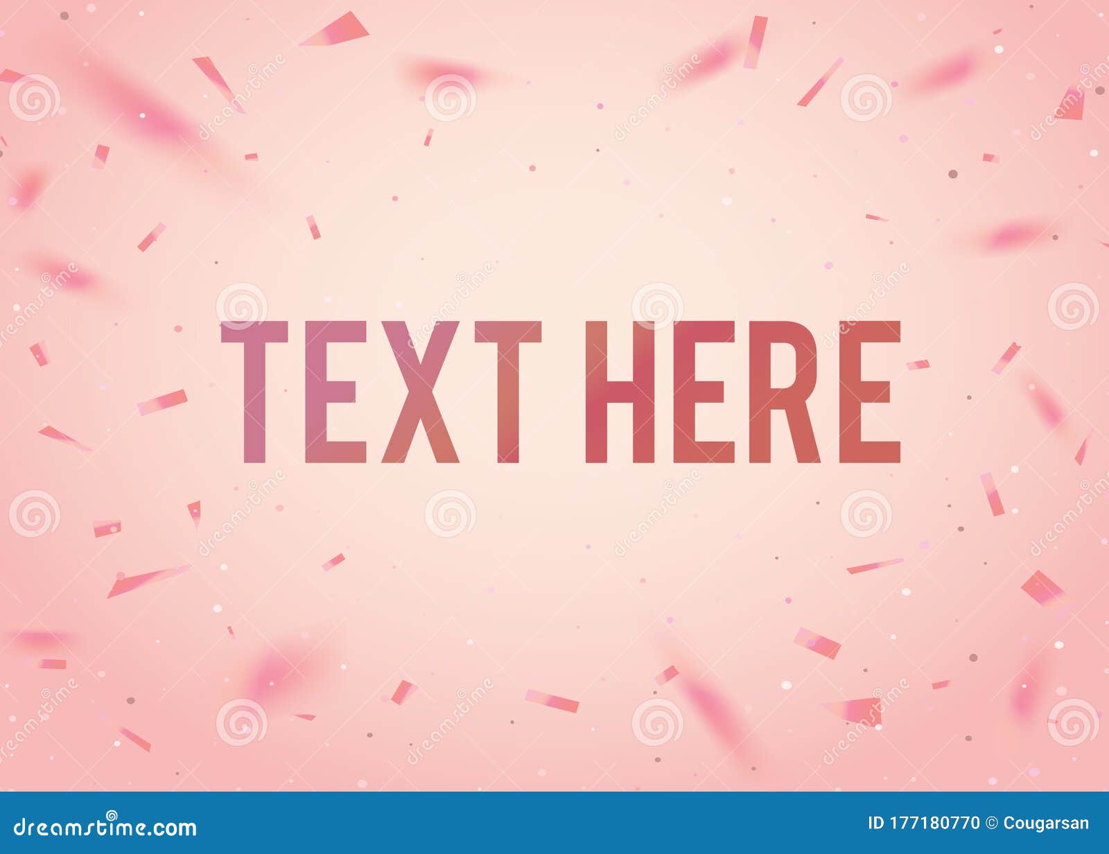 Red Gradient Party And Celebration Background With Golden Border Stock ...