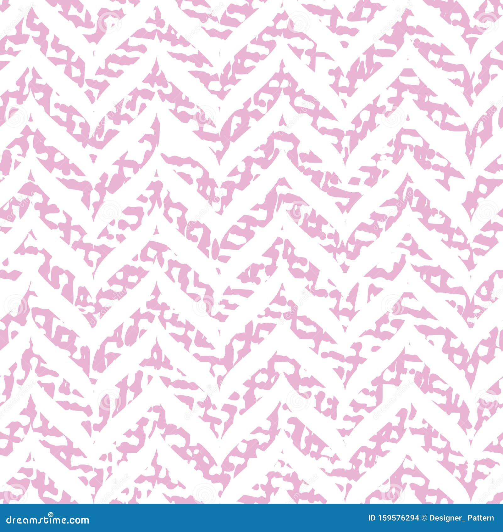 Vector Pink Zigzag Textured Horizontal Lines Stock Vector ...