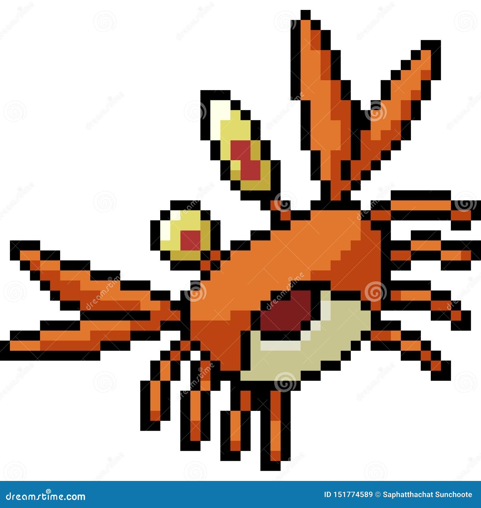 Crab Pixel Art
