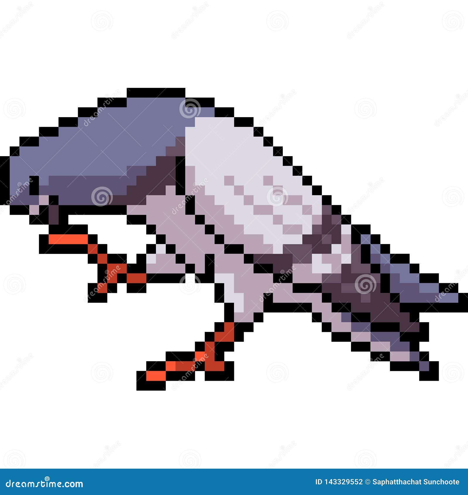 Dove Pixel Art Isolated. Pigeon 8 Bit Vector Illustration ...