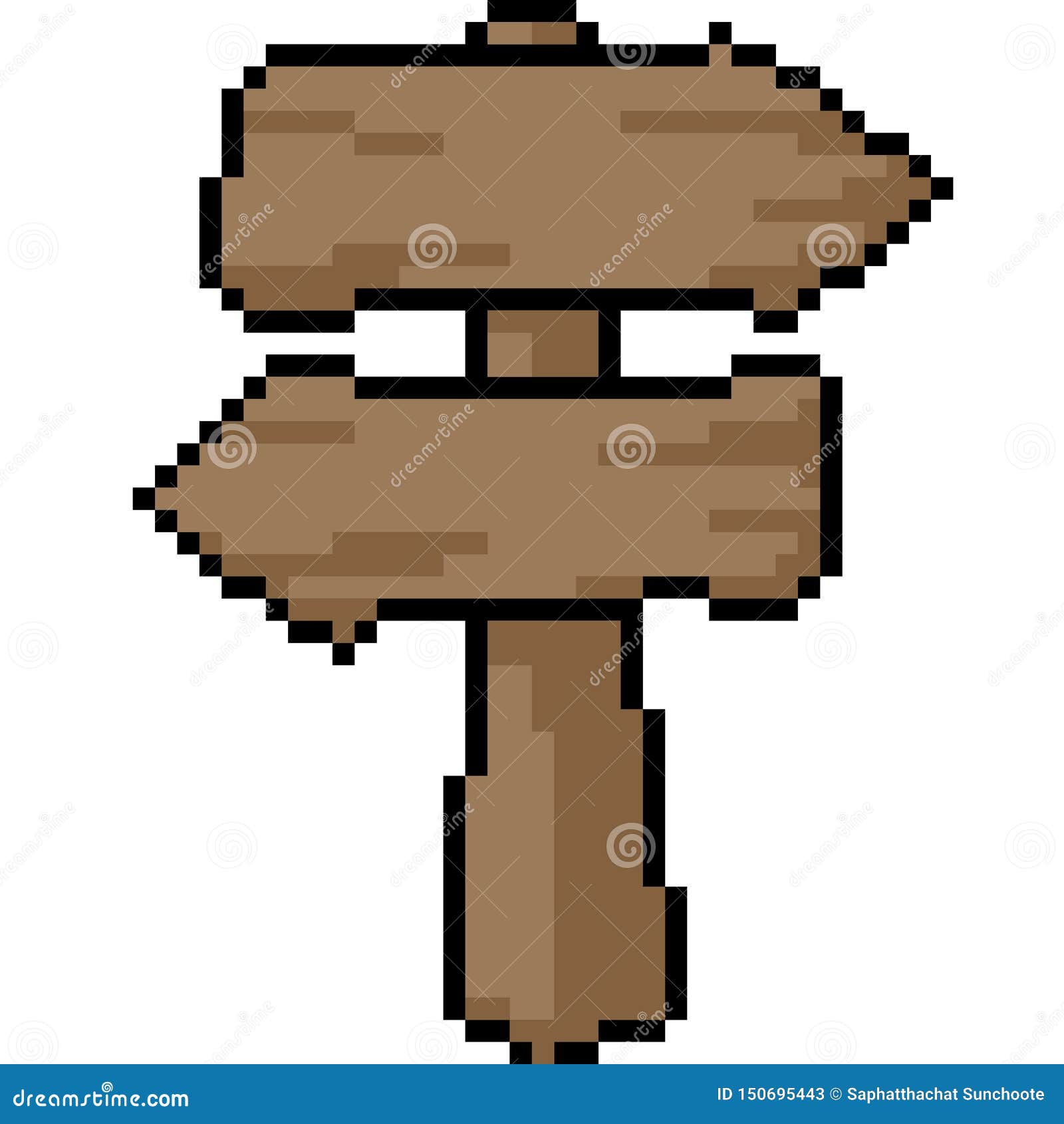 Guide Post Icon Logo Vector Symbol. Signpost Icon Isolated On White ...