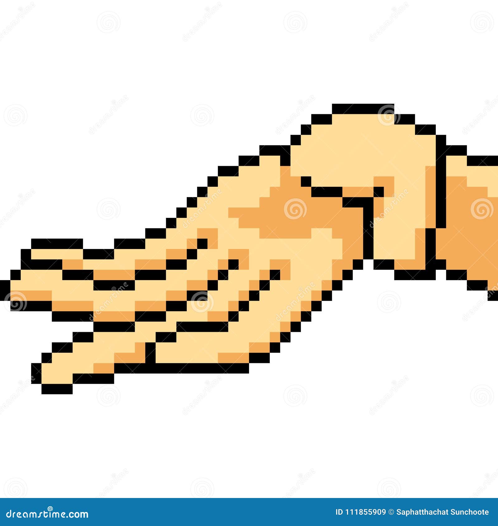 Pixel Art Of Nothing Sign Billboard Cartoon Vector | CartoonDealer.com ...