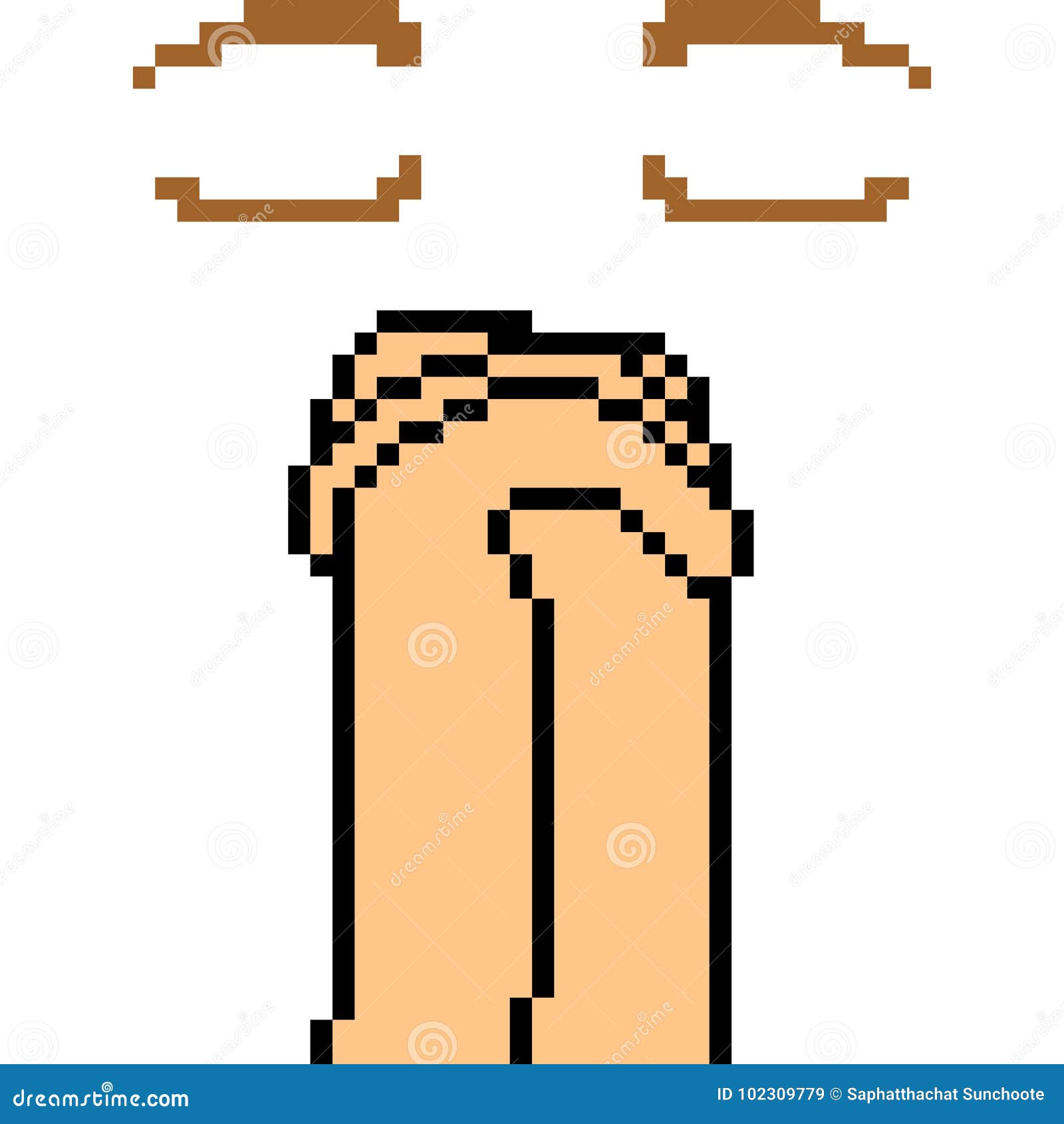 Vector Pixel Art Hand Sign Pray Stock Vector - Illustration of pray ...