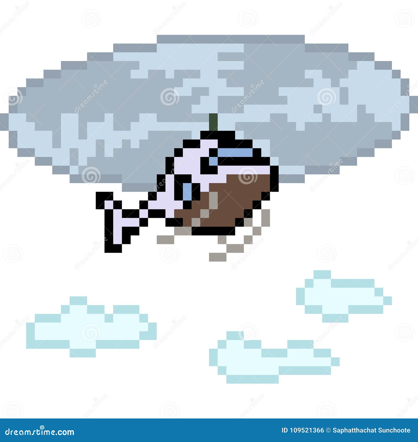Pixel Helicopter And Plane For Old Pixel-game Design Layout. Air ...