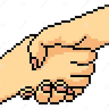 Vector pixel art help stock vector. Illustration of white - 117929429