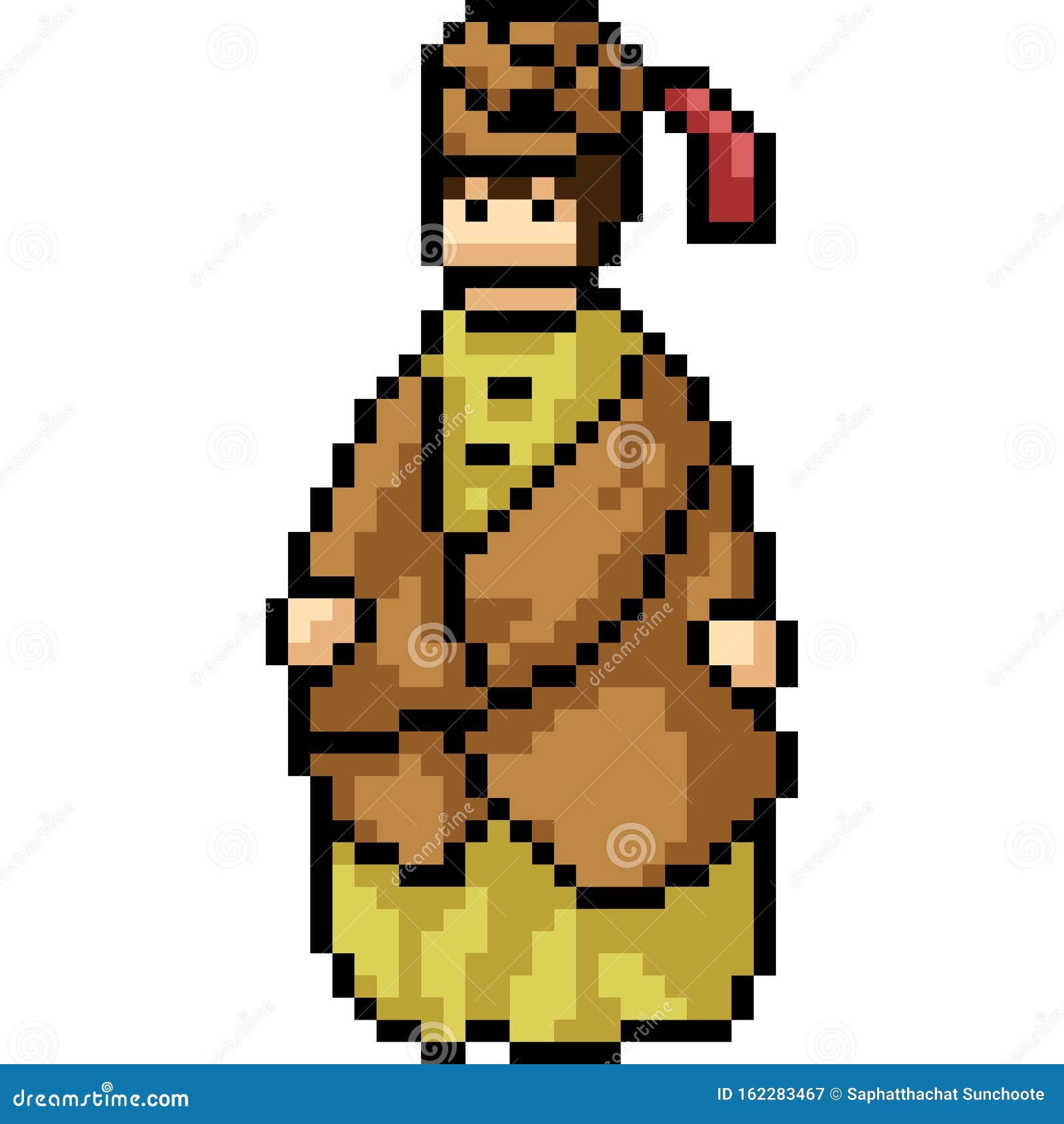 Pixel Art Monk Cartoon Vector | CartoonDealer.com #83695271 Pixel Art Monk Cartoon Vector | CartoonDealer.com #83695271
