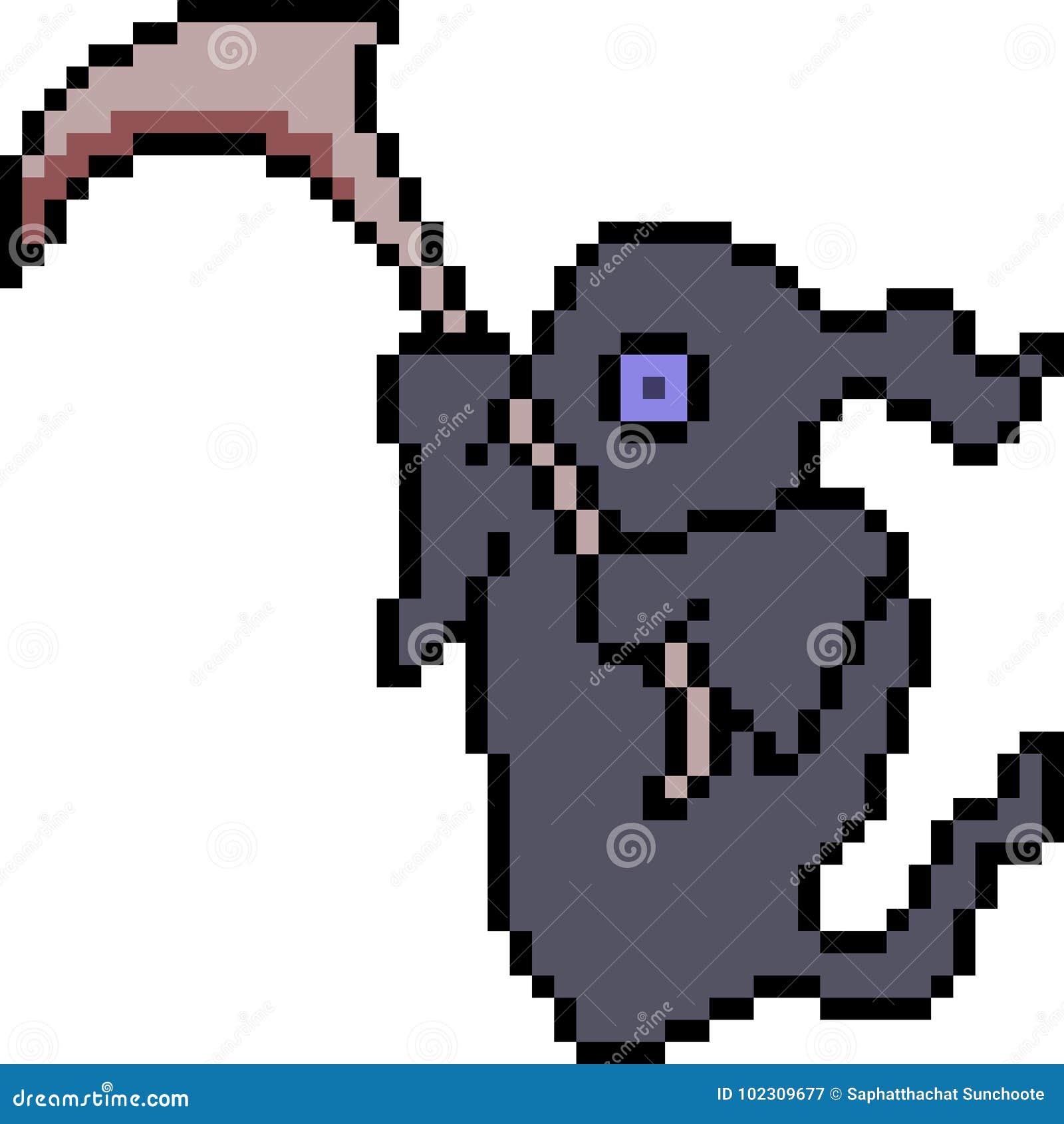 Reaper Monster Esport And Sport Mascot Logo Design In Modern ...