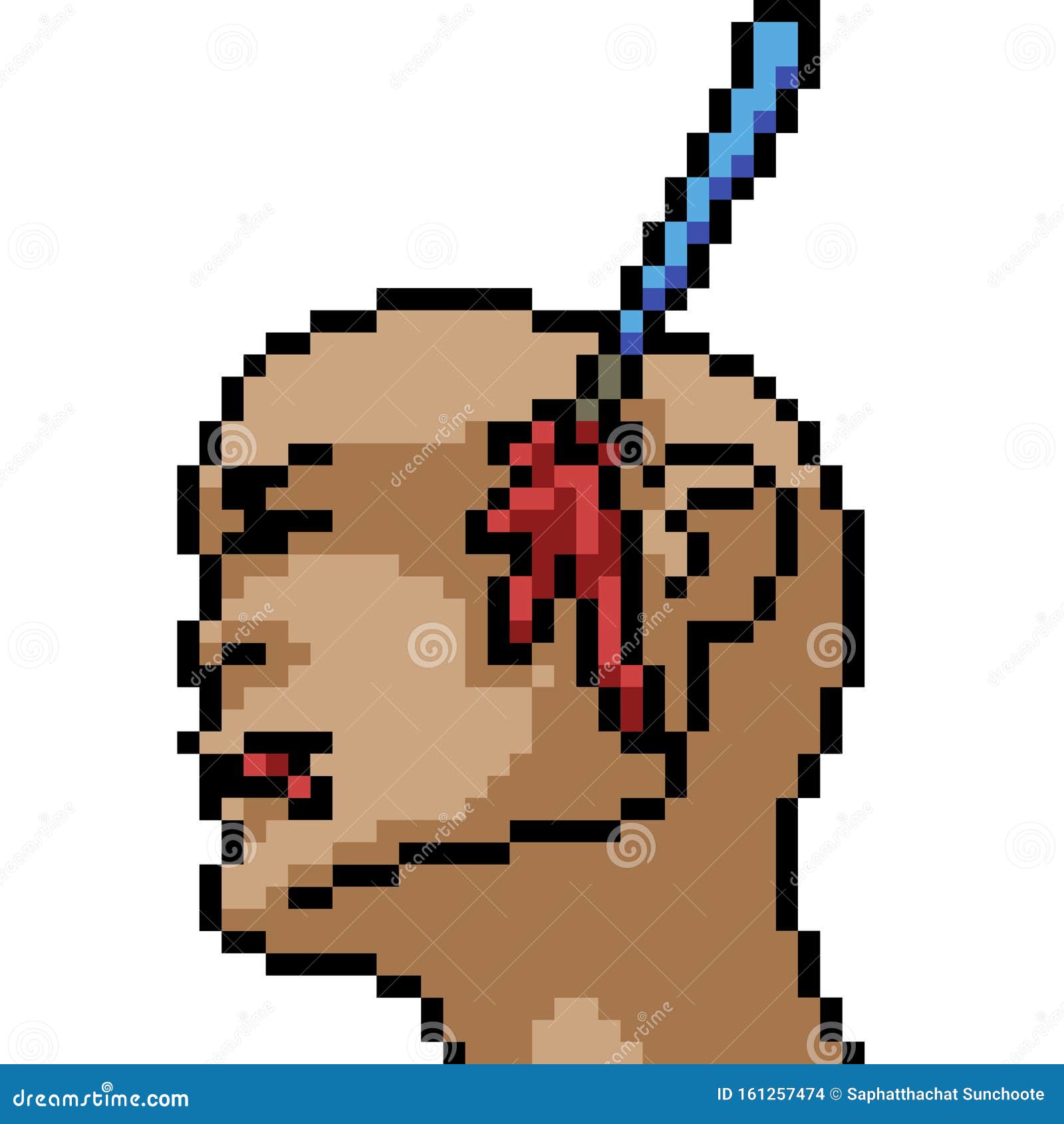 Vector Pixel Art Murder | CartoonDealer.com #161257474