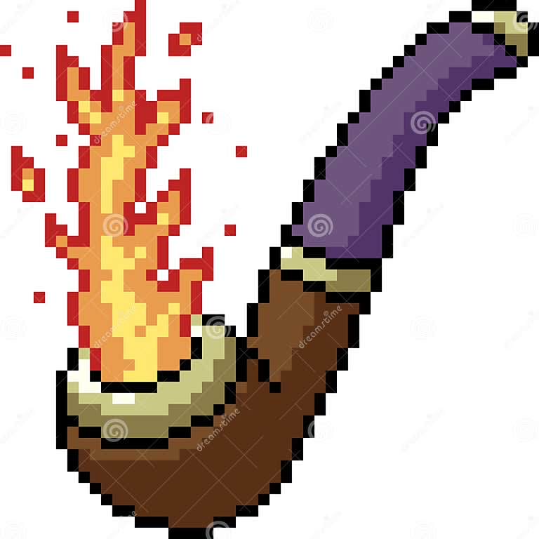 Vector Pixel Art Pipe Effect Stock Vector - Illustration of doodle ...