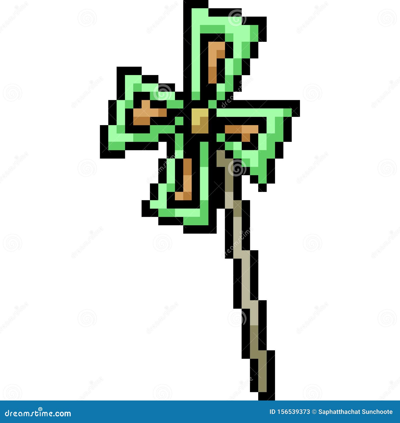 Vector Pixel Art Propellerspielzeug Vektor Abbildung - Illustration von ...