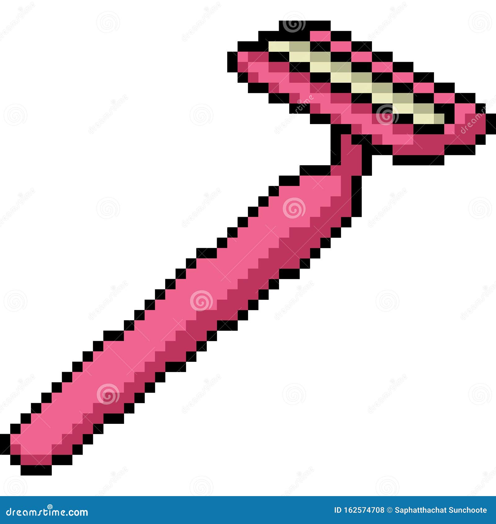 Vector pixel art razor stock vector. Illustration of blade - 162574708