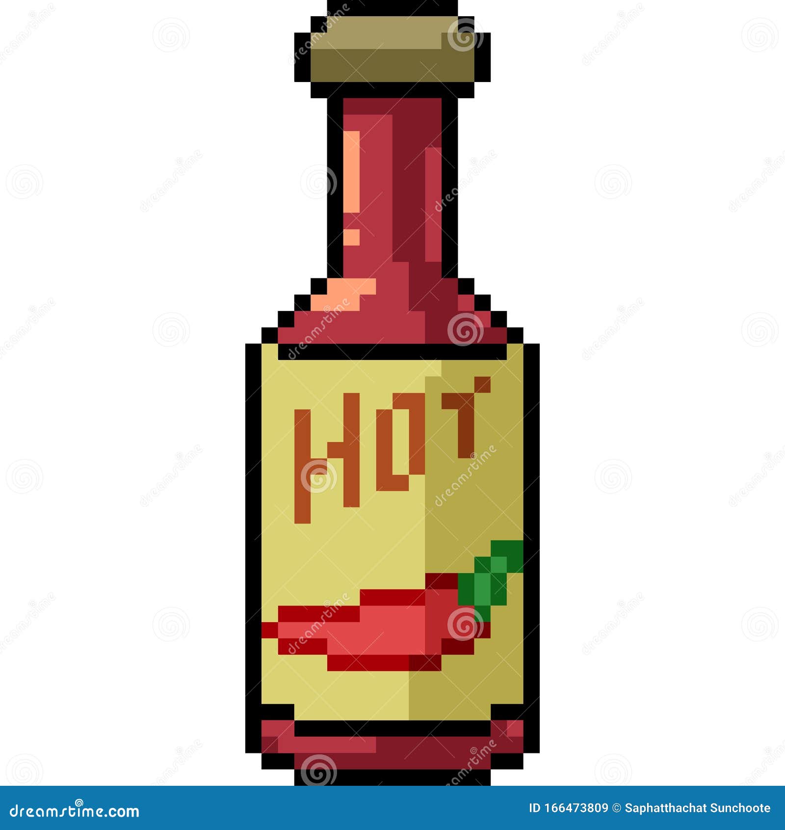 Sauce Pixel Perfect Linear Icon Stock Illustration | CartoonDealer.com ...