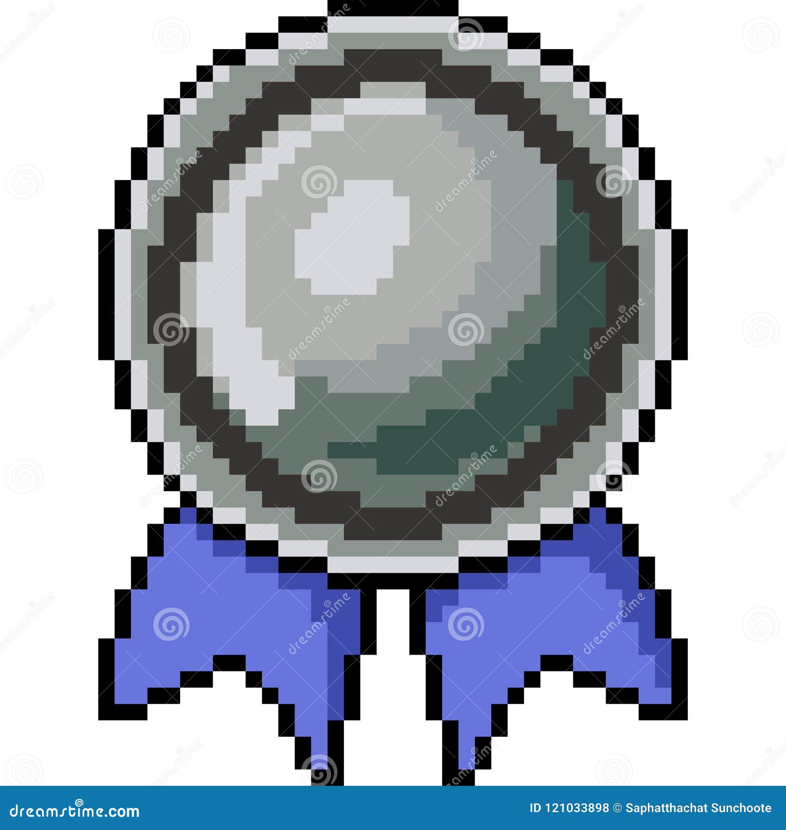 Pixel Art Silver Second Place Medal Background - High Res 4k Wallpaper ...