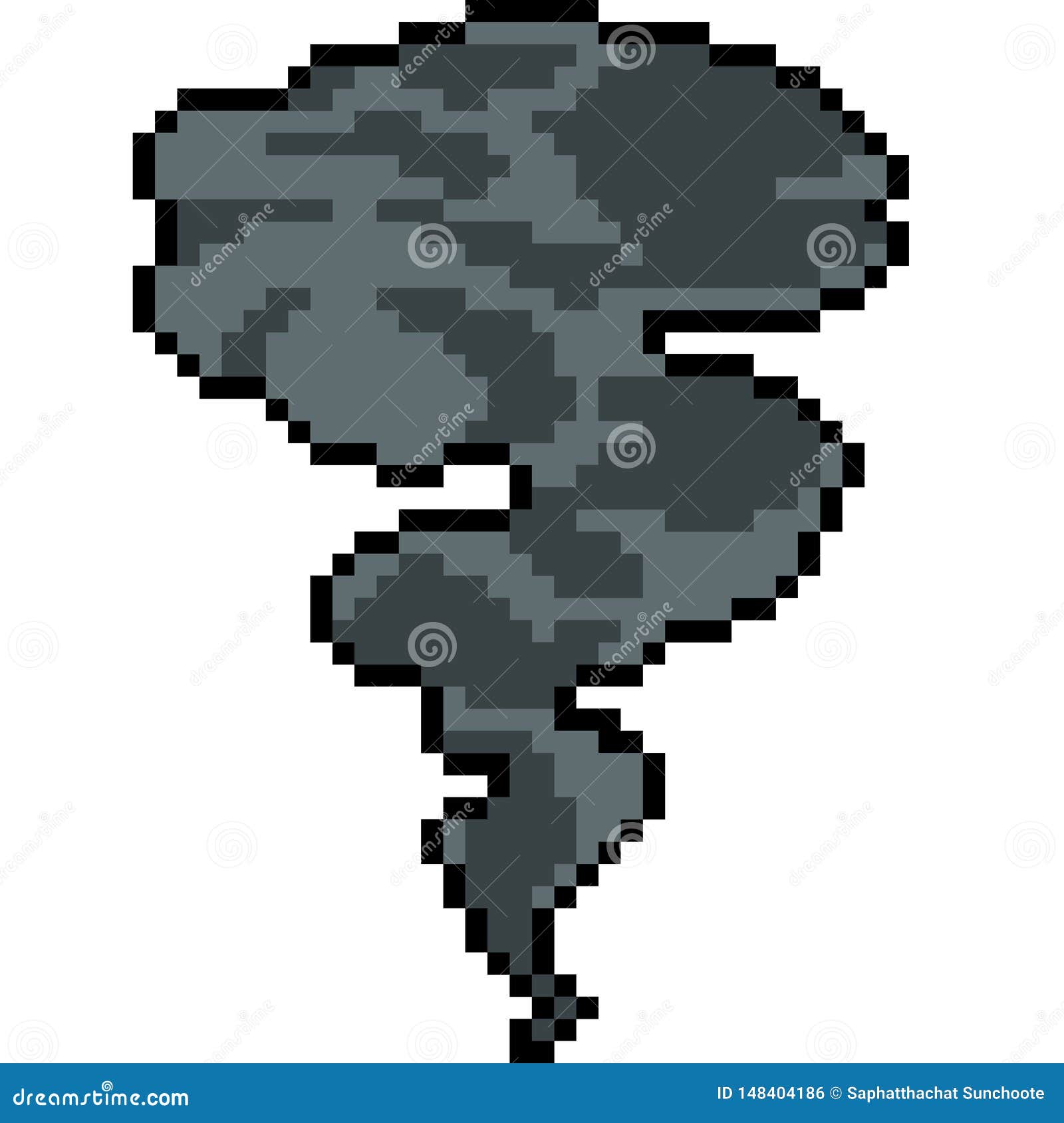 Vector Pixel Art Smoke Cloud | CartoonDealer.com #148404186