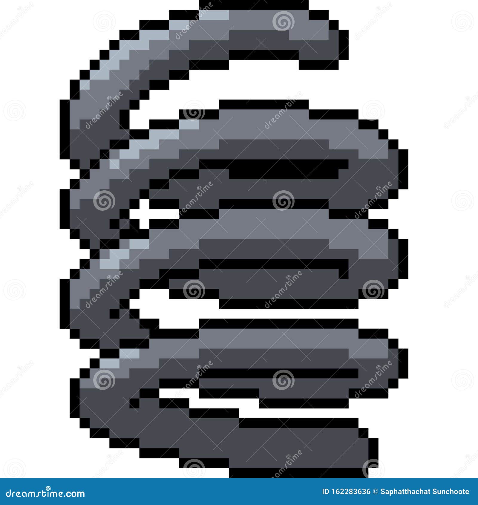Vector pixel art spring stock vector. Illustration of doodle - 162283636
