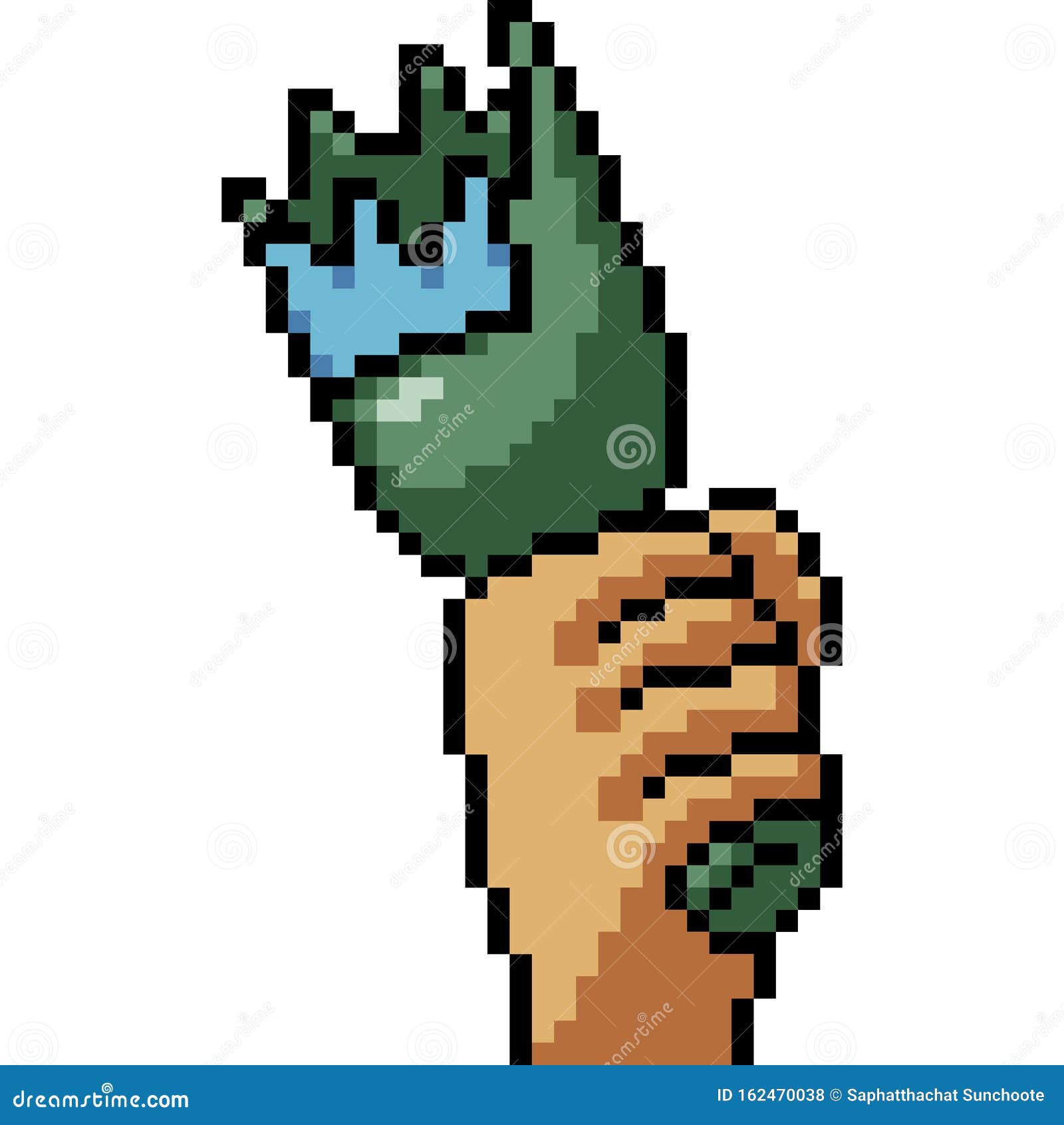 Vector Pixel Art Violence Drunk Stock Vector - Illustration of isolated ...