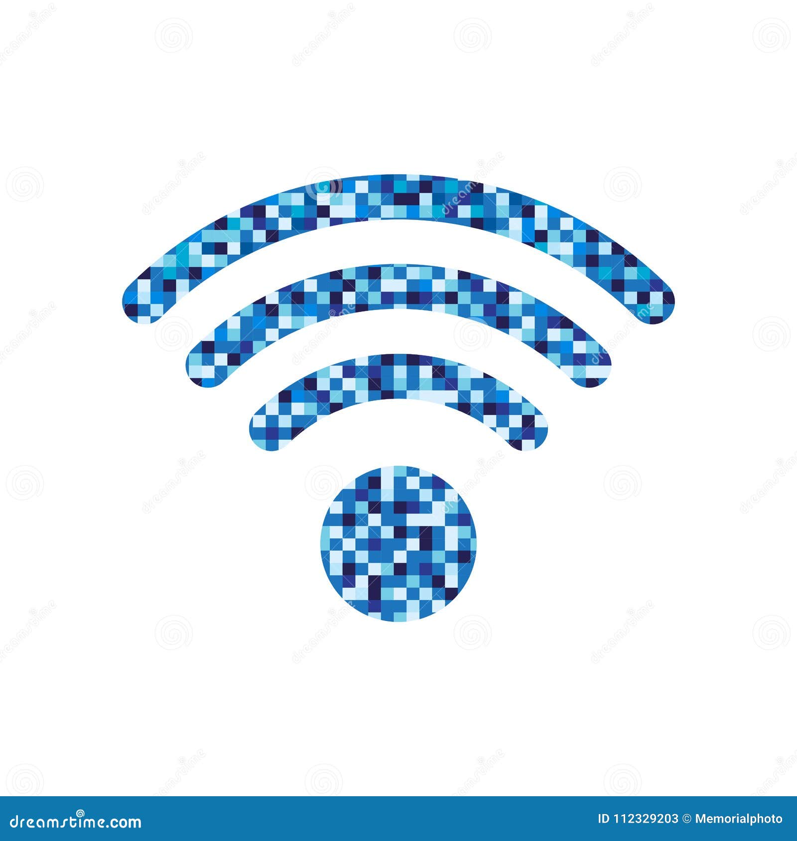 3d Pixel Art Internet Symbol Word Royalty-Free Stock Photography ...