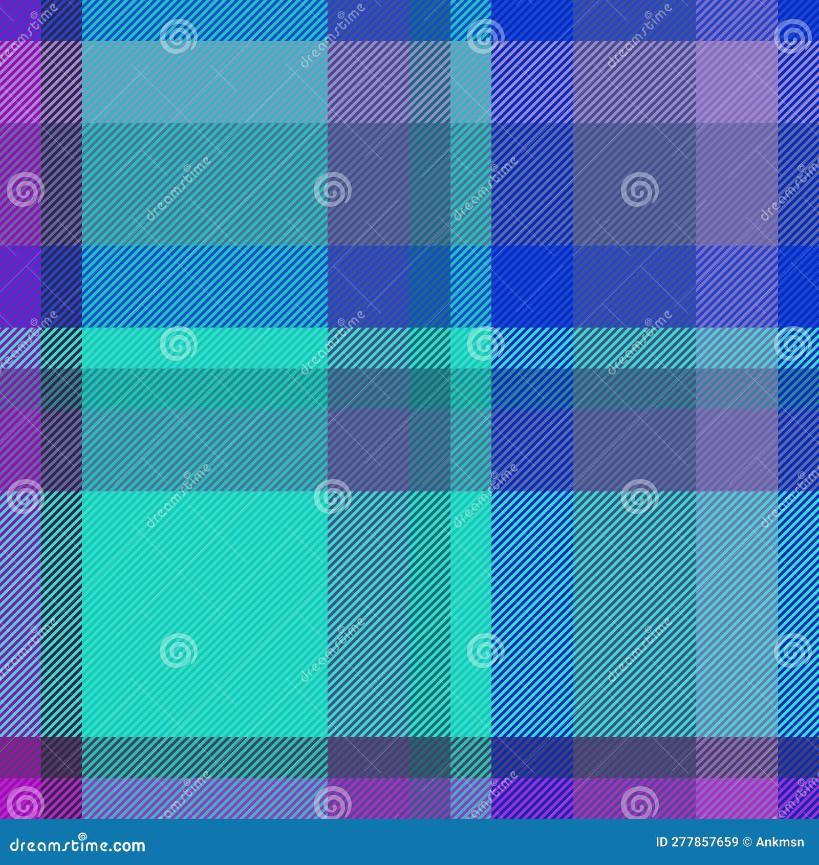 Vector Plaid Check. Fabric Seamless Tartan Stock Vector - Illustration ...