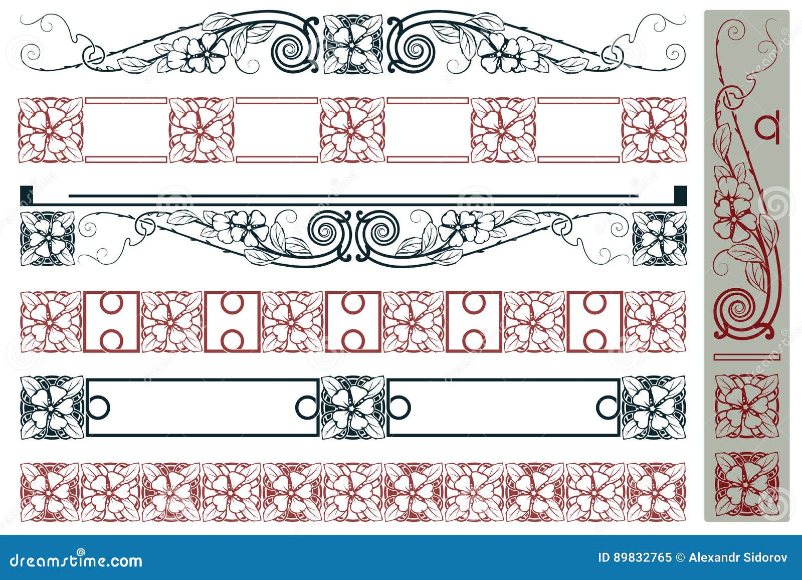 Vector Plant Vignette for Labels Stock Vector - Illustration of ...