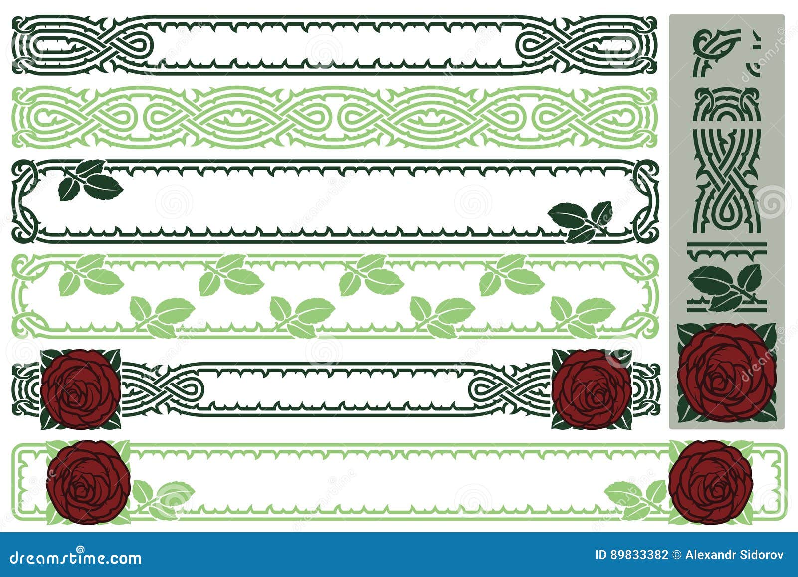 Vector Plant Vignette for Labels Stock Vector - Illustration of card ...