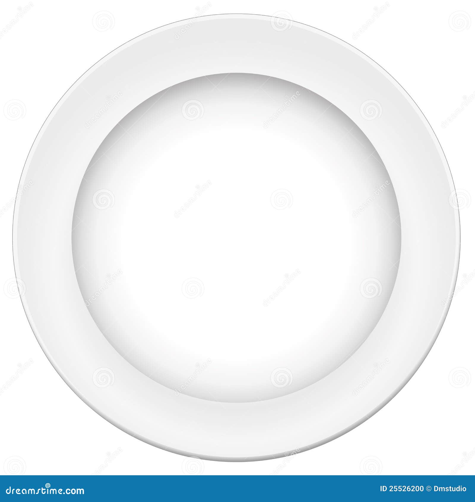 Vector Plate With Ketchup Smiley | CartoonDealer.com #28991288