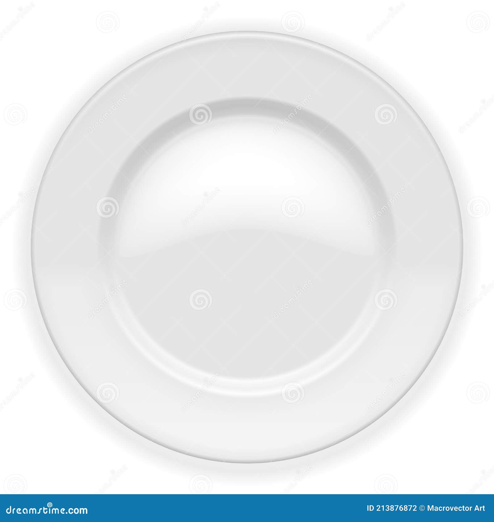 Vector Plate Design Vector Illustration Stock Vector - Illustration of ...