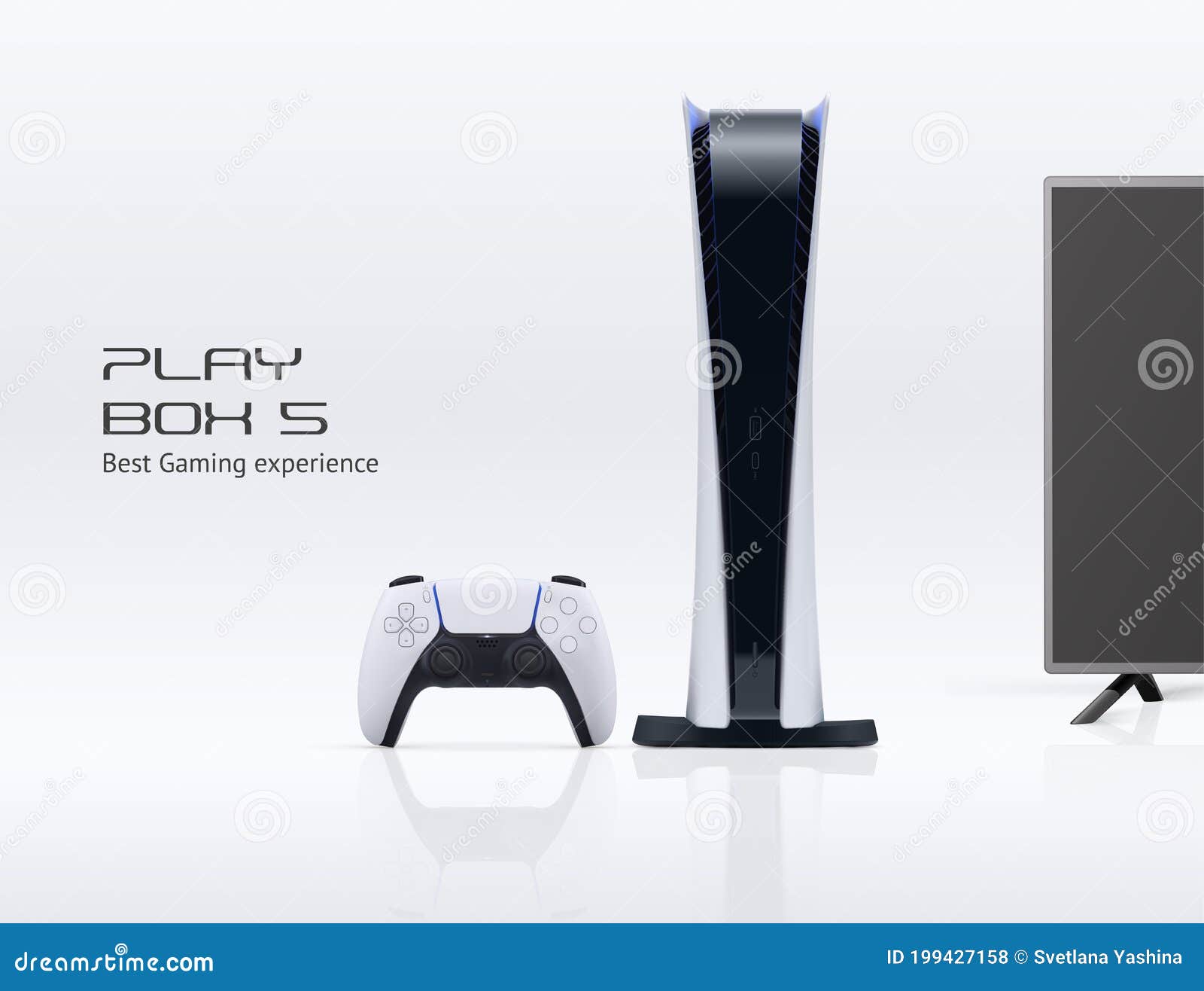Two Realistic Nextgen Consoles With New Gamepad Remote Controller ...