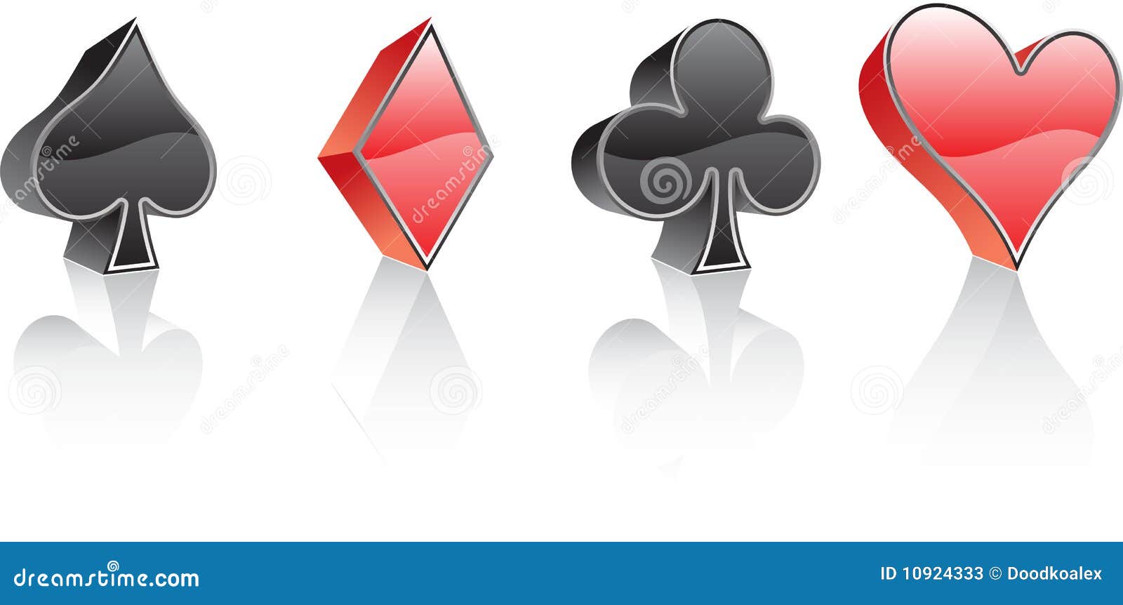 Vector Playing Cards Elements Stock Vector - Illustration of design ...