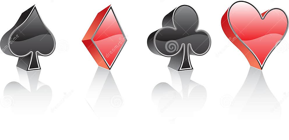 Vector Playing Cards Elements Stock Vector - Illustration of design ...