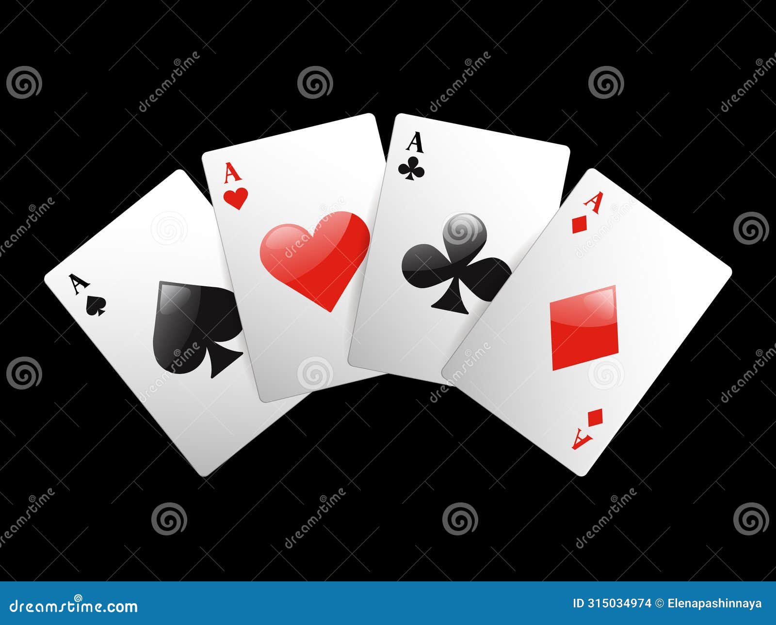 Vector playing cards stock vector. Illustration of poker - 315034974