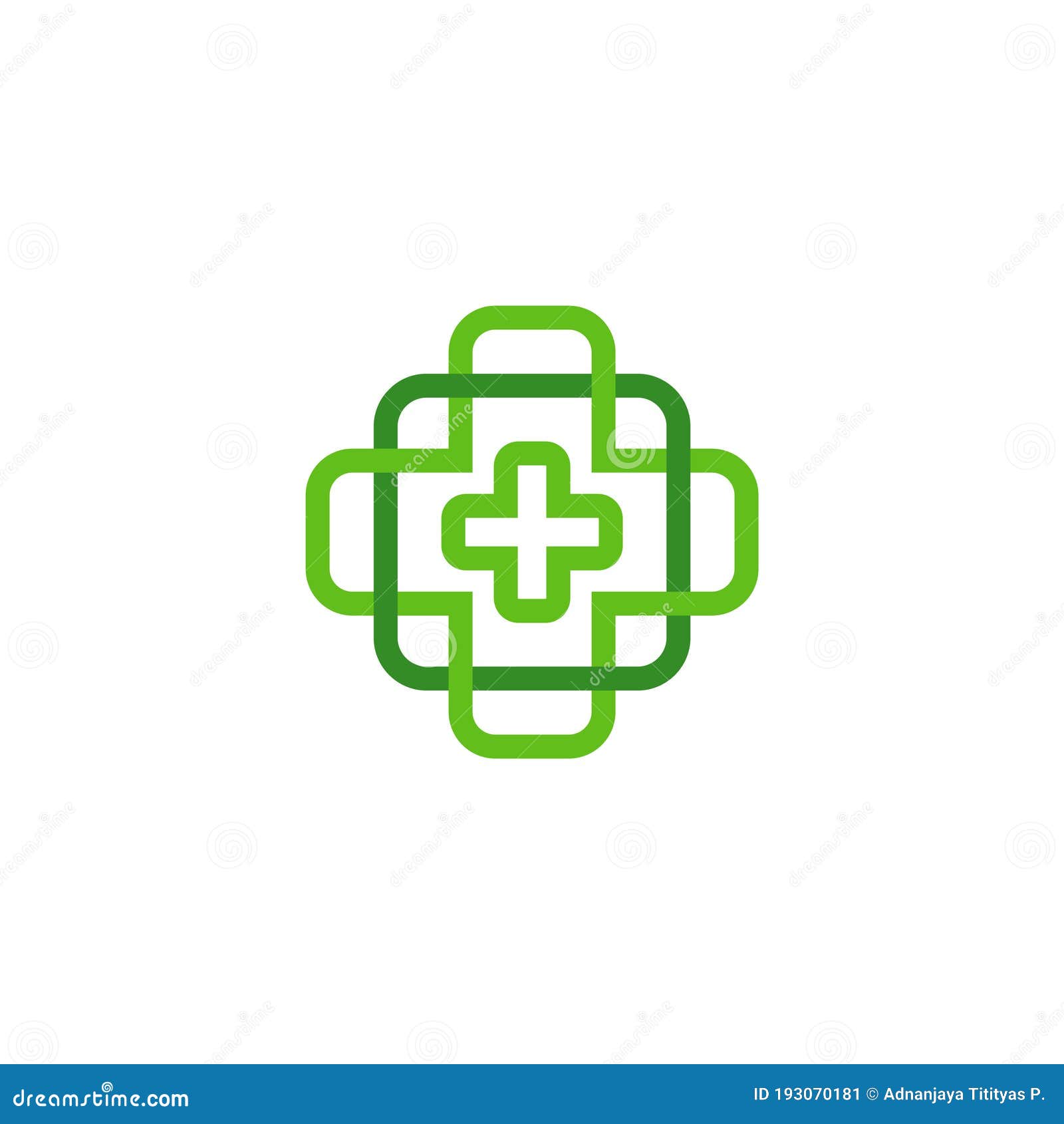 Vector of Plus Medical Symbol Colorful Overlapping Design Logo Stock ...