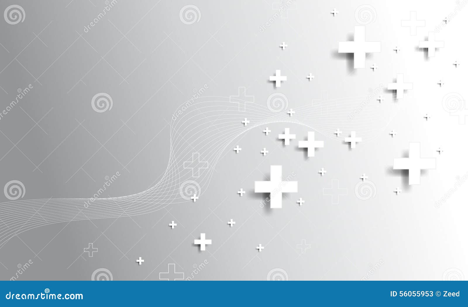 Vector Plus Symbol Concept Background Stock Vector - Illustration of ...