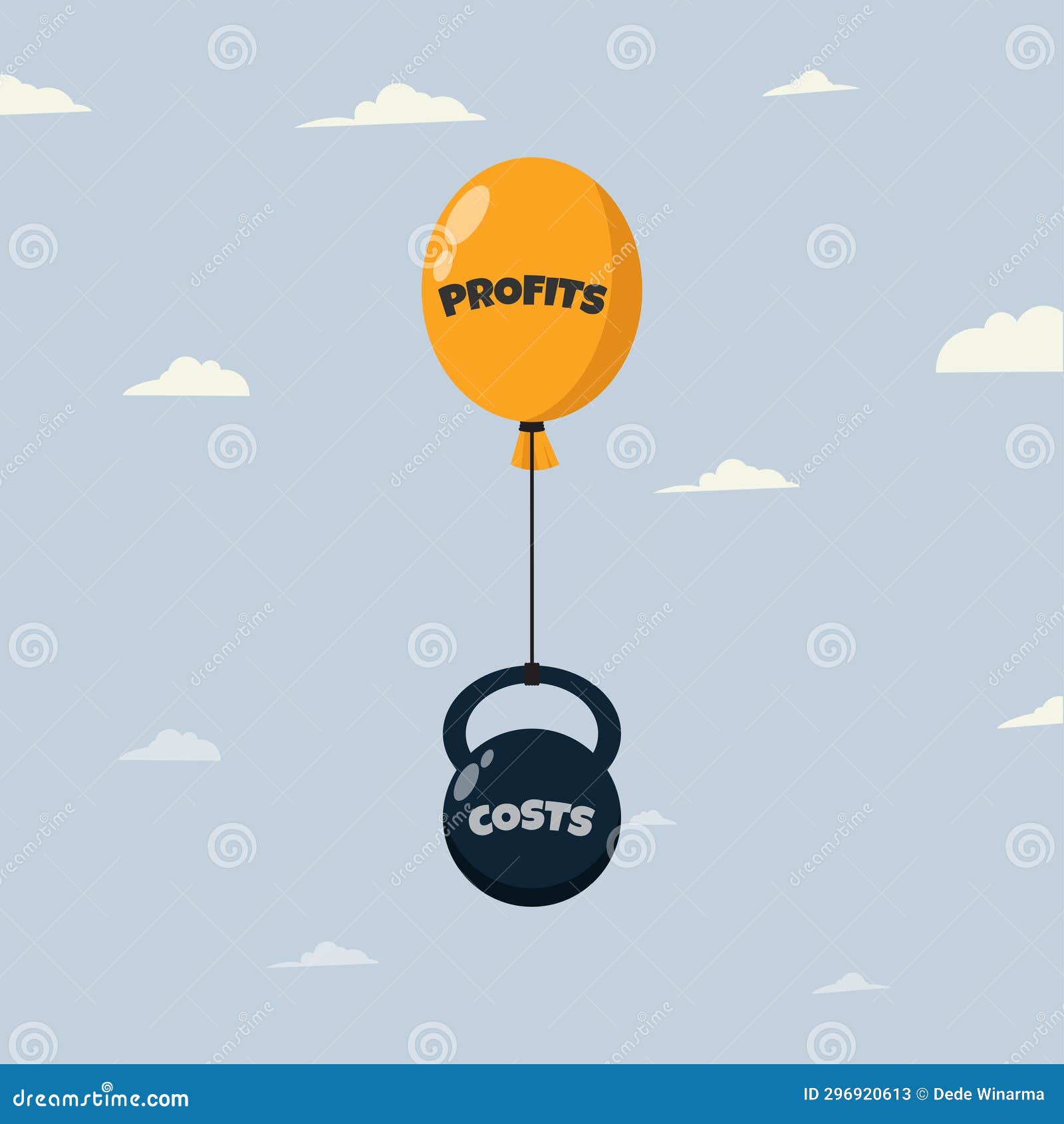 Man Carry The Costs Icon. Detailed Set Of Finance, Banking And Profit ...