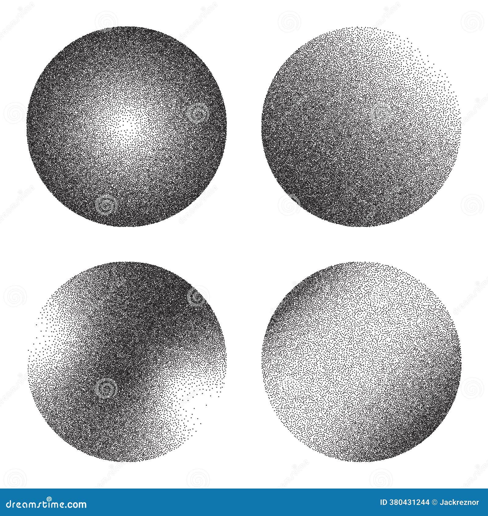 Noise Halftone Textures Set. Speckled Grunge Grain Backgrounds ...