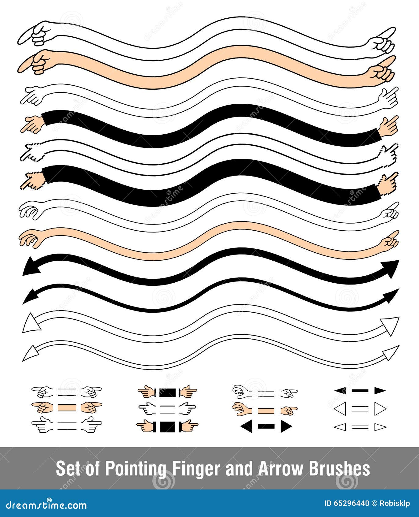 Finger Directions Stock Illustrations – 448 Finger Directions Stock ...