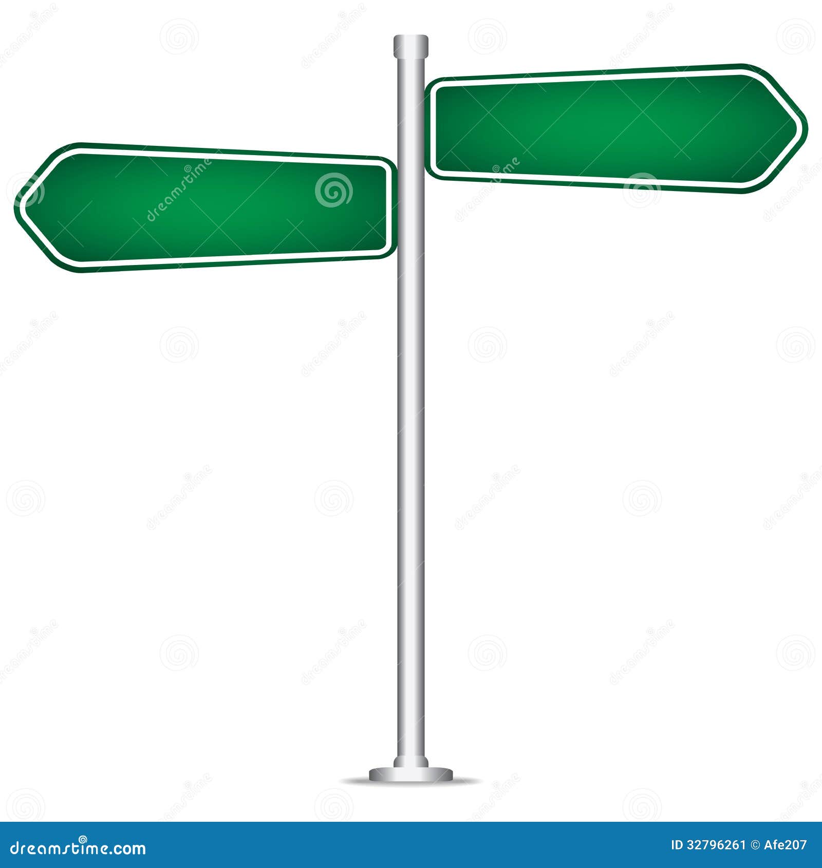 Street Sign Pole Vector