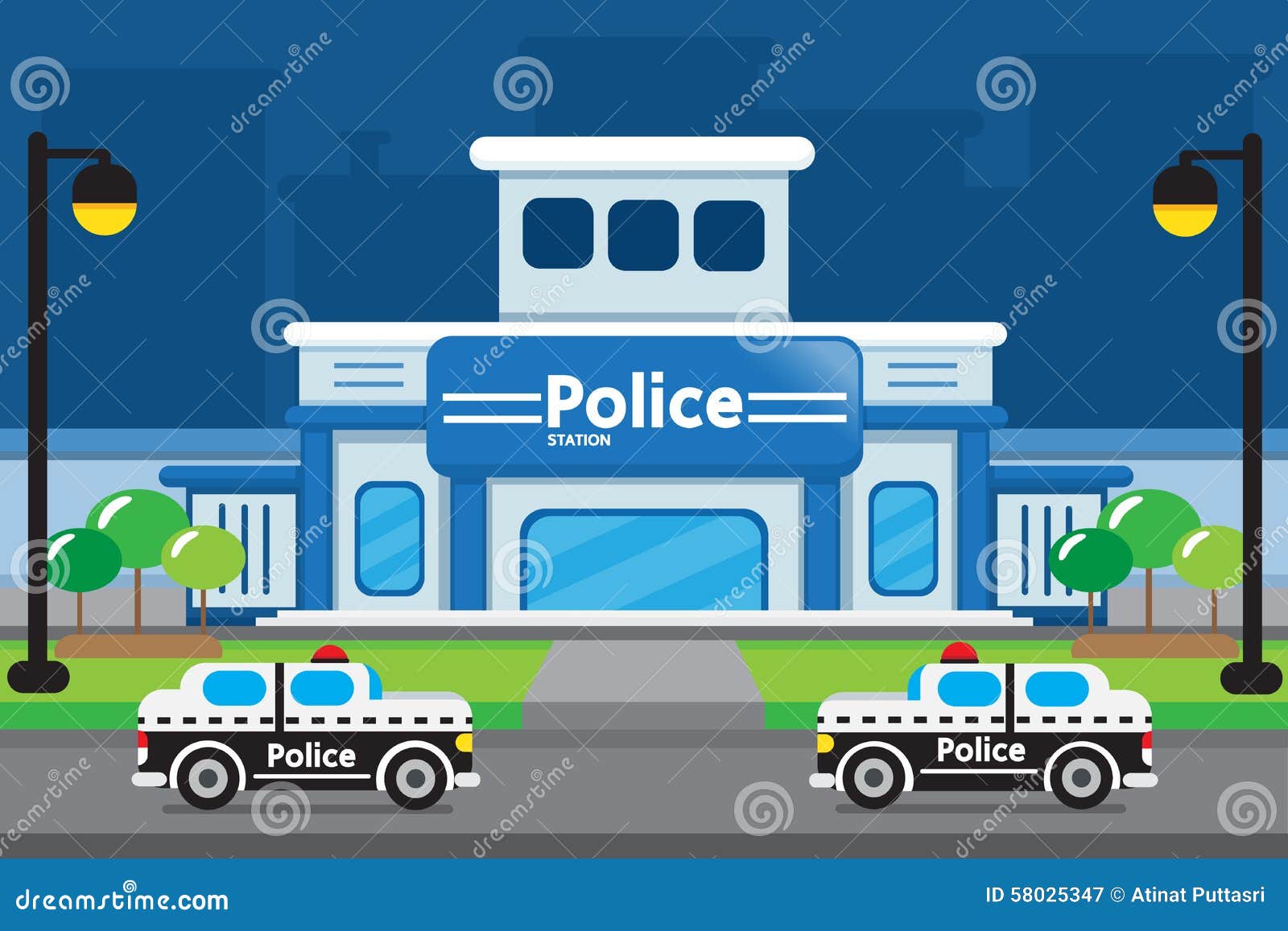 Vector Police Badge And Shield Label On Grunge Background ...