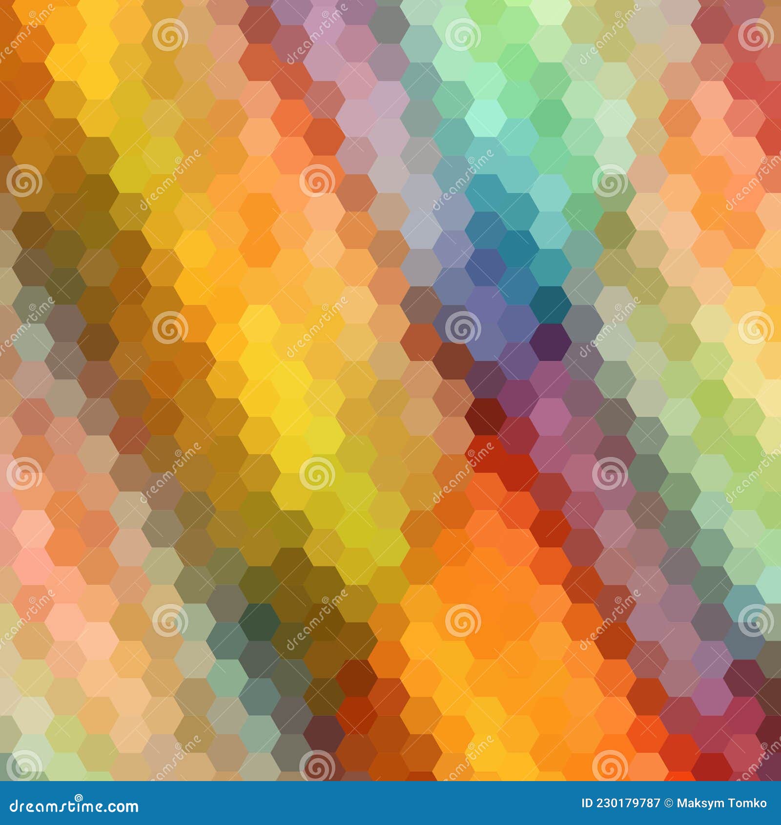 Vector Polygon Abstract Background. Geometric Illustration in Origami ...