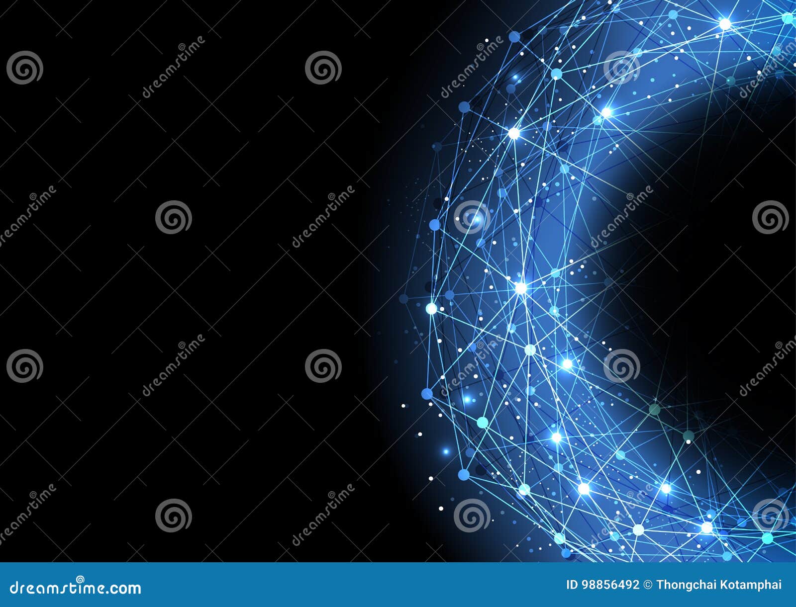 Vector Polygon Background Abstract Technology Communication Data Stock Vector - Illustration of ...