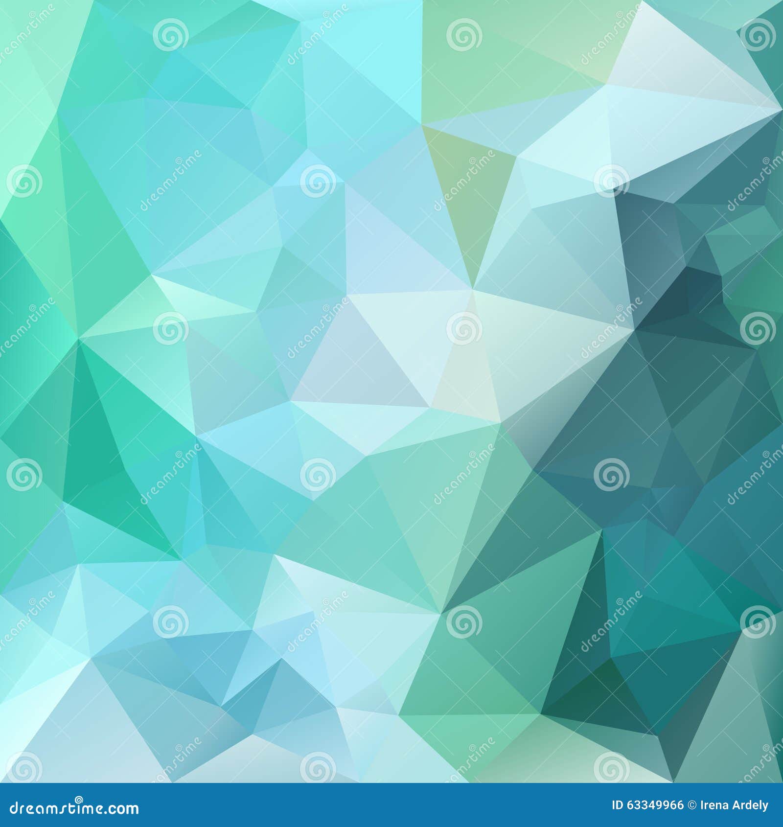 Vector Polygon Background with Irregular Tessellations Pattern ...
