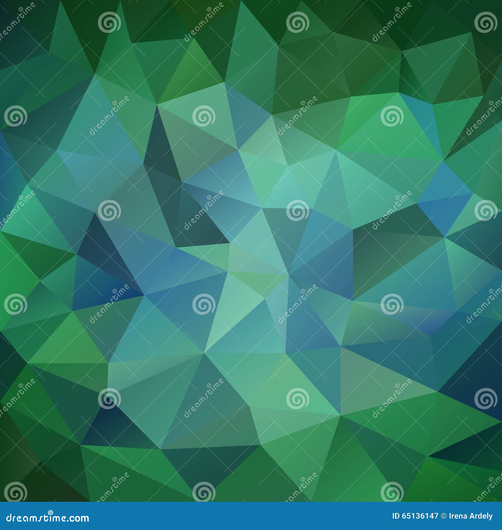 Vector Polygon Background Pattern - Triangular Geometric Design in ...