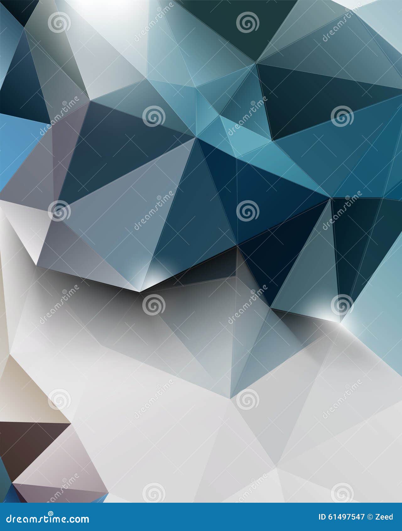 Vector Polygon Elements Abstract Background Stock Vector - Illustration ...