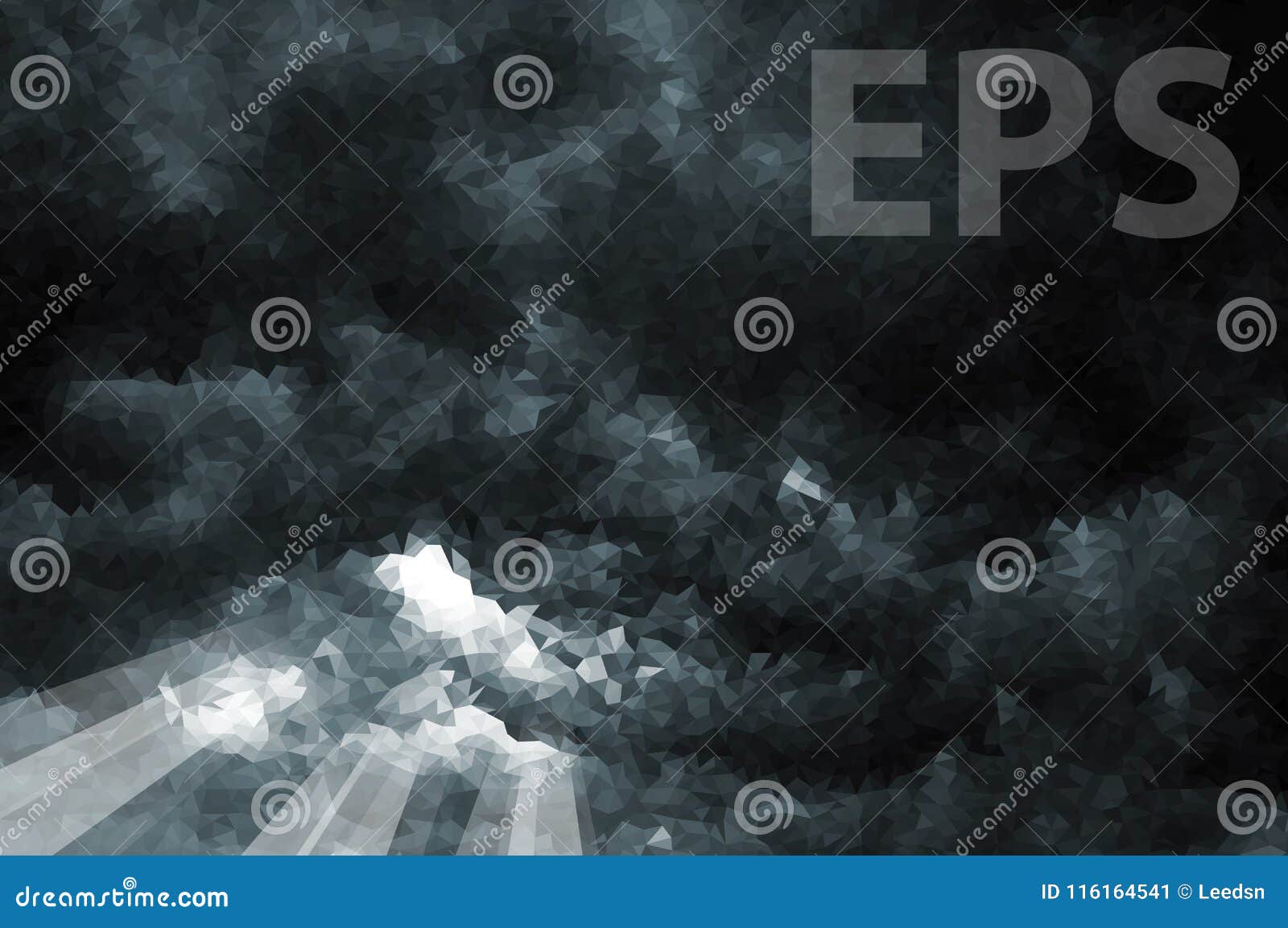 Vector Storm Sky stock vector. Illustration of cloudscape - 116164541