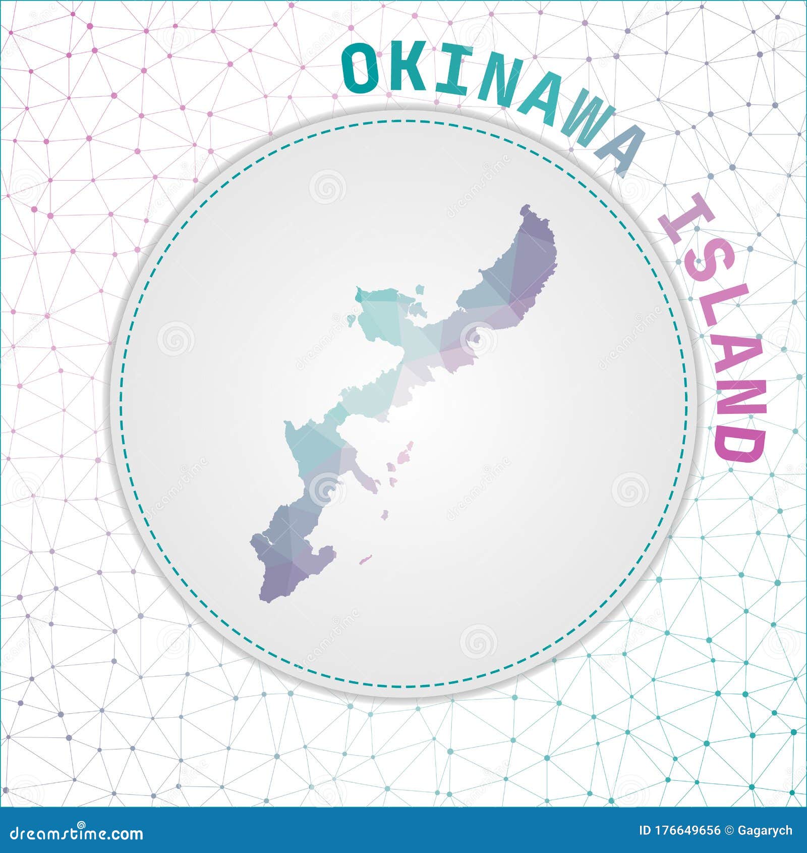 Vector Polygonal Okinawa Island Map. Stock Vector - Illustration of ... Vector Polygonal Okinawa Island Map. Stock Vector - Illustration of ...