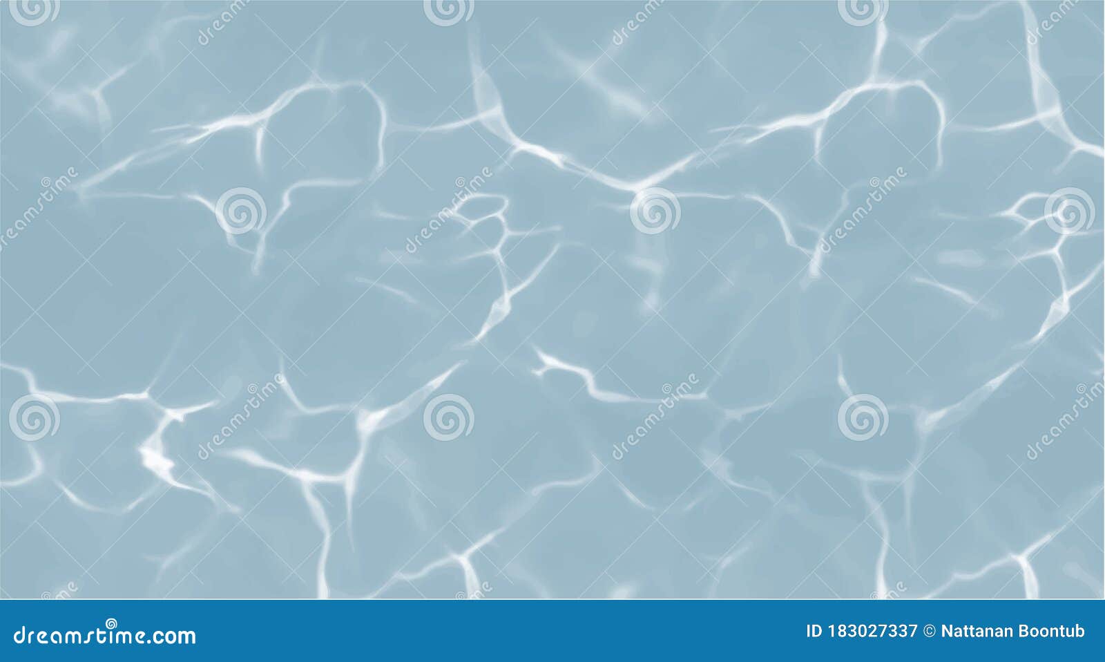 Vector Pool Or Ocean Water Caustic Texture Background | CartoonDealer ...